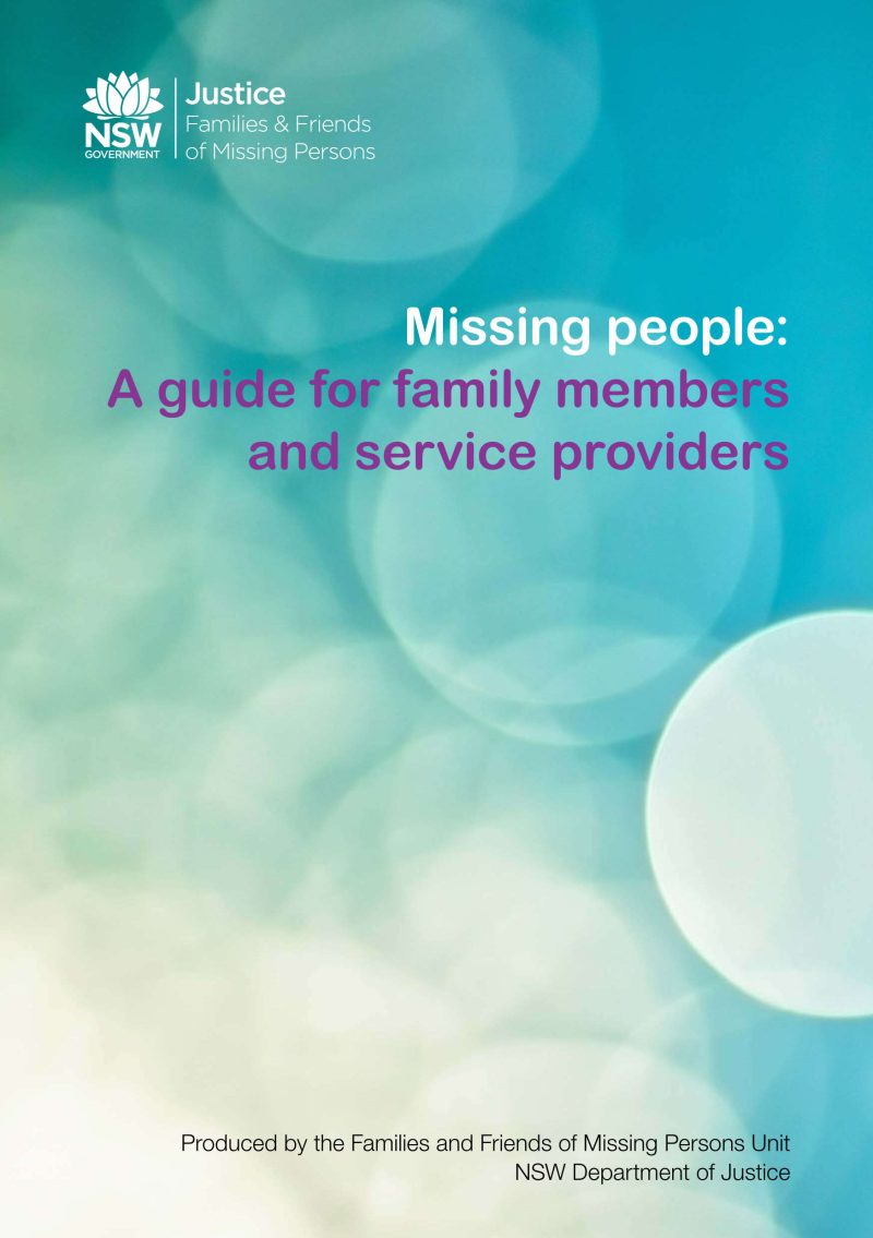 Missing Person’s Checklist - Canadian Centre For Information On Missing ...